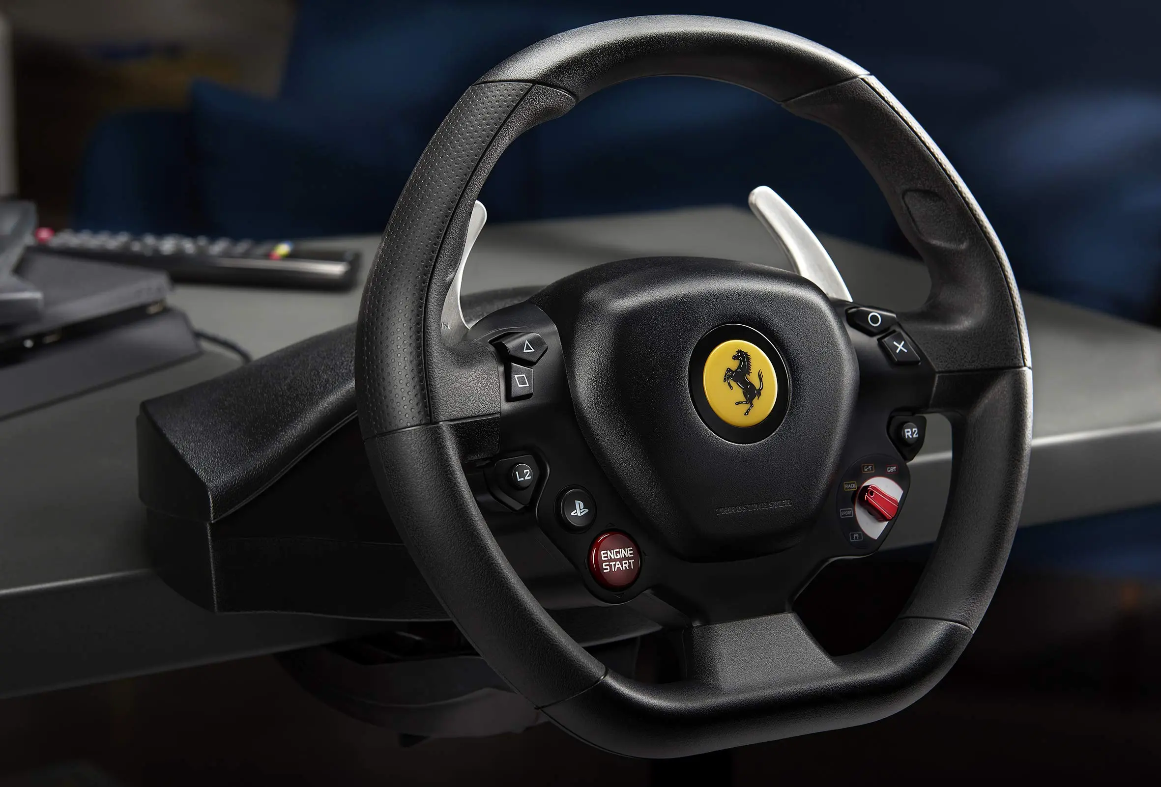 Volante Thrustmaster T80 Ferrari 488 Gtb: Experiencia De Conducción ...