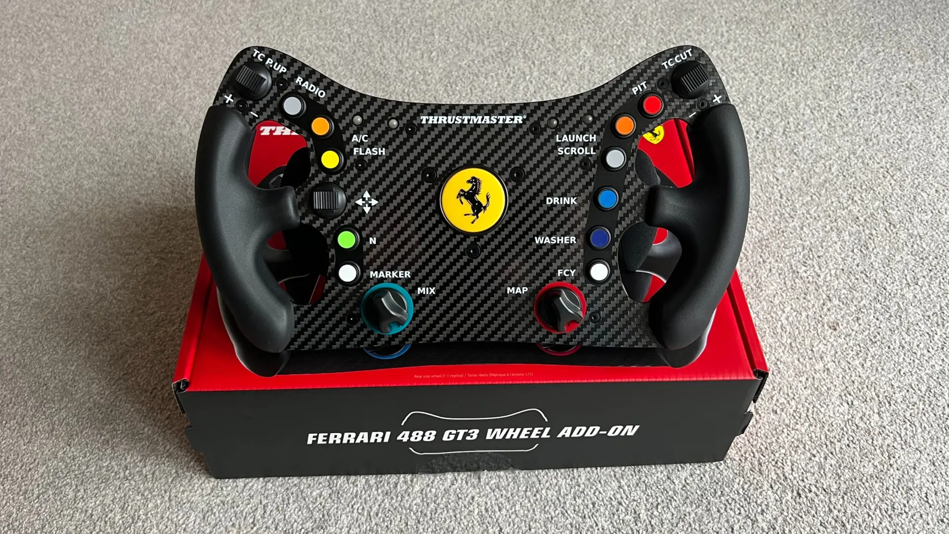 Ferrari 488 Gt3 Wheel Add-on: Volante De Carreras De Alta Calidad ...